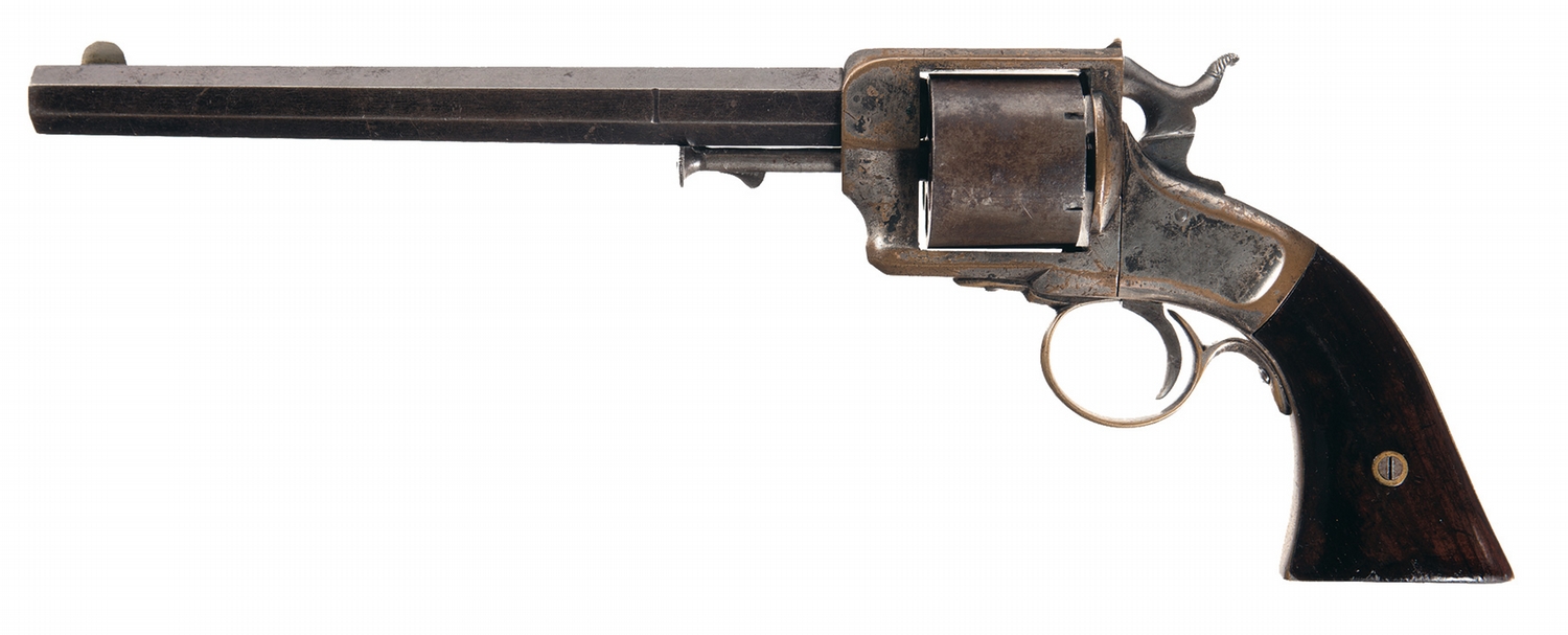 Scarce Prescott Single Action Navy Revolver