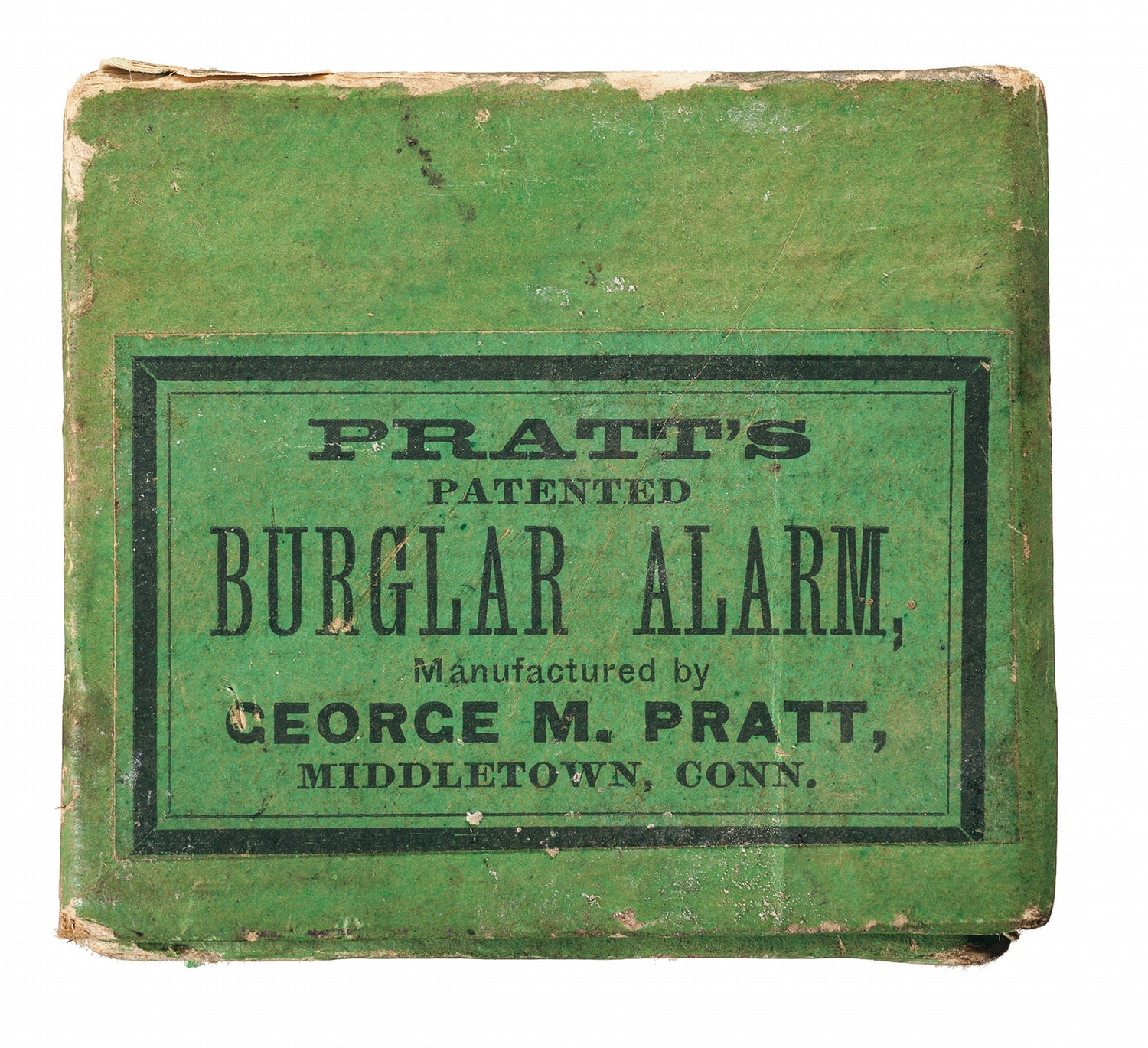Two Boxed Pratt Burglar Alarm/Animal Trap Guns -A) Pratt Burglar Alarm ...