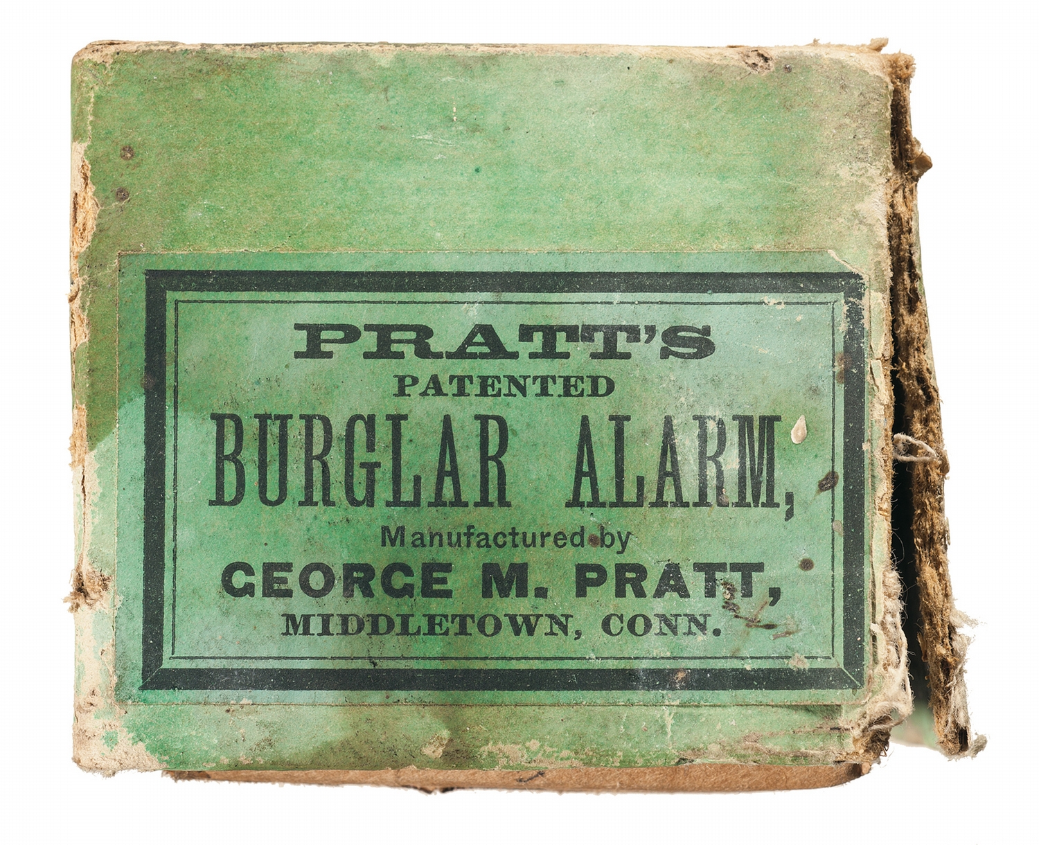 Two Boxed Pratt Burglar Alarm/Animal Trap Guns -A) Pratt Burglar Alarm ...