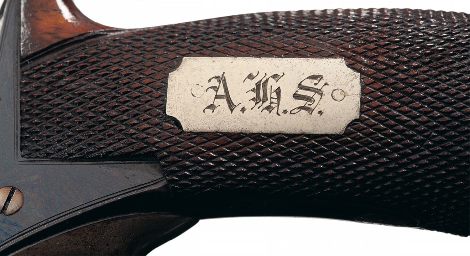 Cased Engraved English Tranter Patent Double Action Percussion Revolver ...