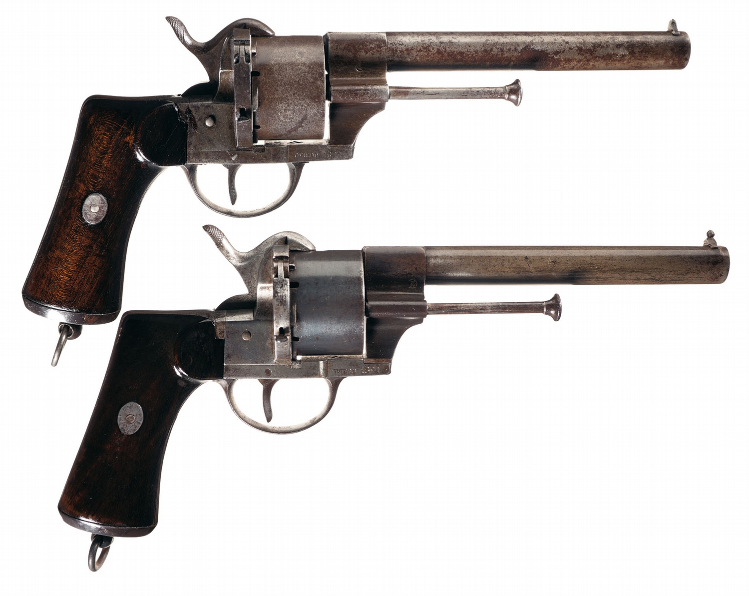 Collector's Lot of Two Spanish Single Action Revolvers -A) Spanish ...