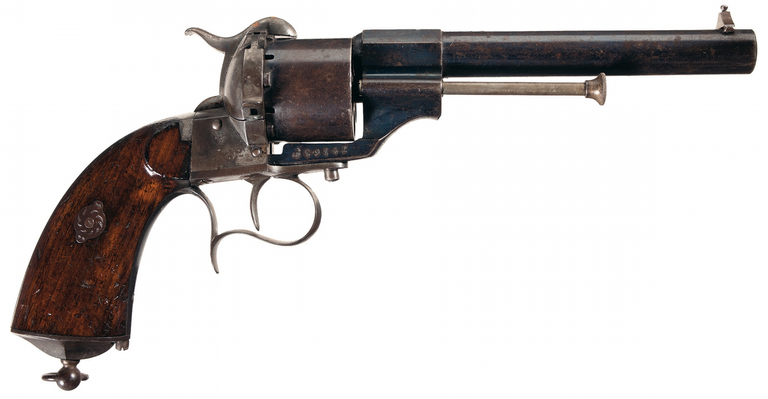 LeFaucheux Single Action Pinfire Revolver