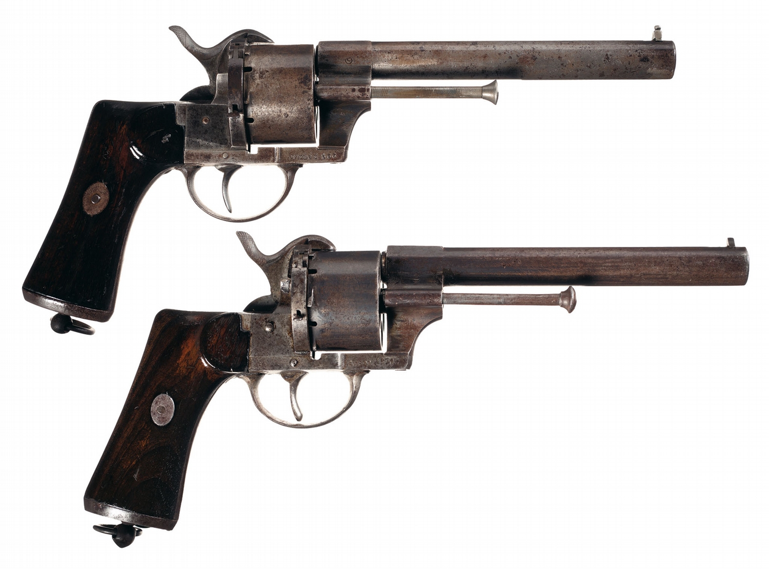 Collector's Lot of Two Spanish Single Action Revolvers -A) Spanish ...