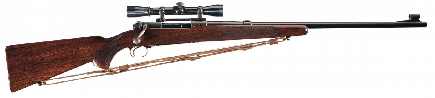 Pre-64 Winchester Model 70 Bolt Action Rifle with Leupold Scope