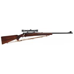 Pre-64 Winchester Model 70 Bolt Action Rifle with Leupold Scope