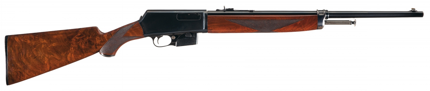 Special Order Deluxe Winchester Model 07 Semi-Automatic Rifle