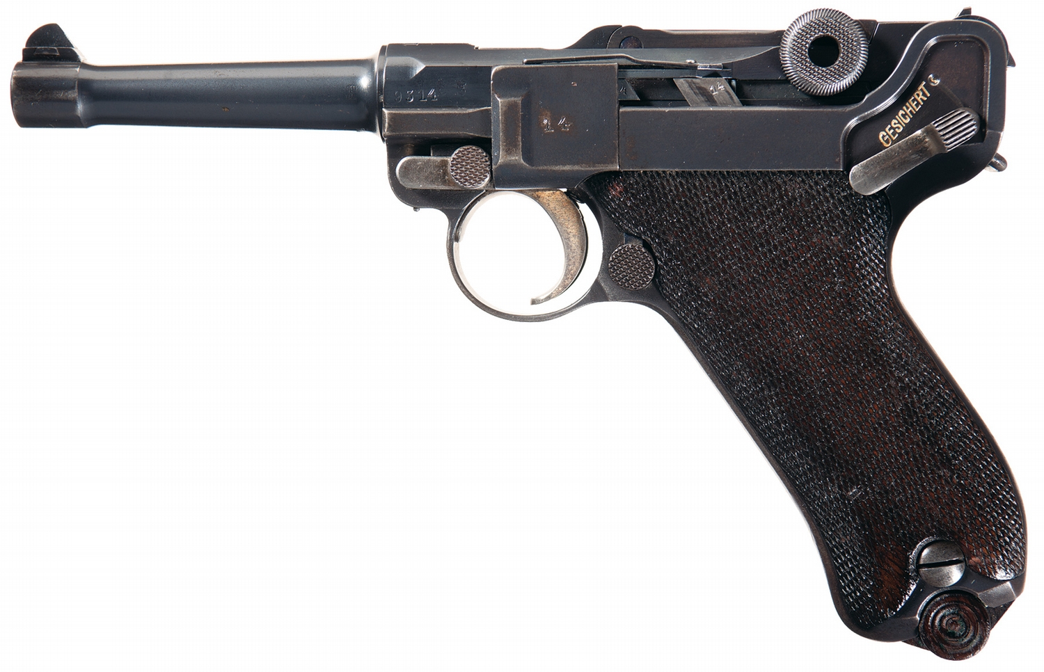 DWM 1920 Police Rework Luger Semi-Automatic Pistol Dated 1920
