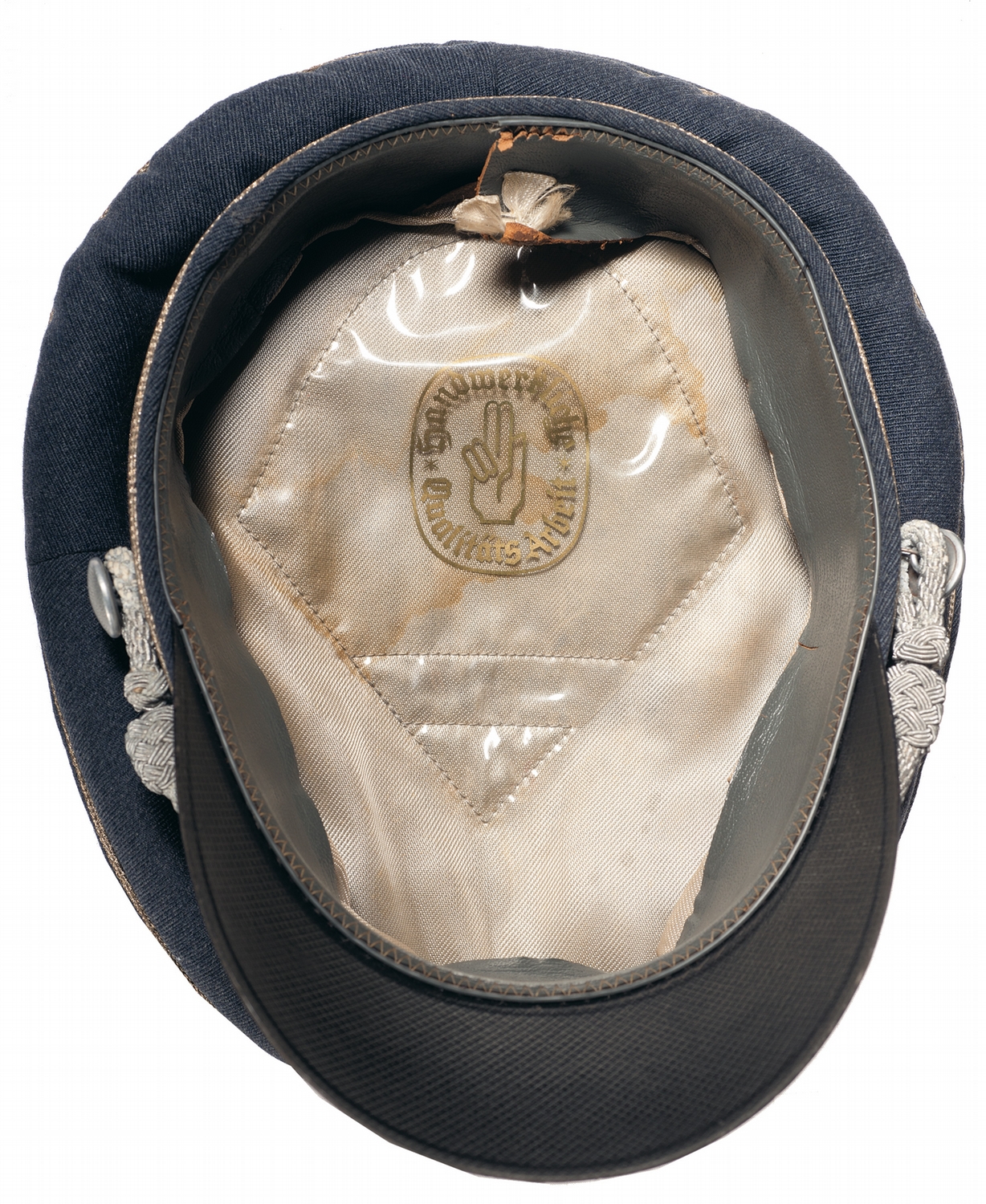 WWII Luftwaffe Officer's Visor Cap