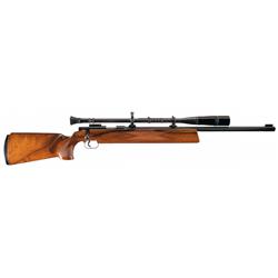 Anschutz Model Match 54 Bolt Action Rifle with Lyman Scope