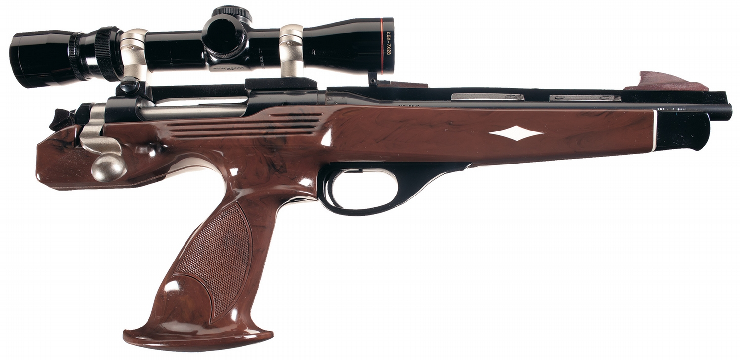 Remington Model XP-100 Single Shot Bolt Action Pistol with Scope