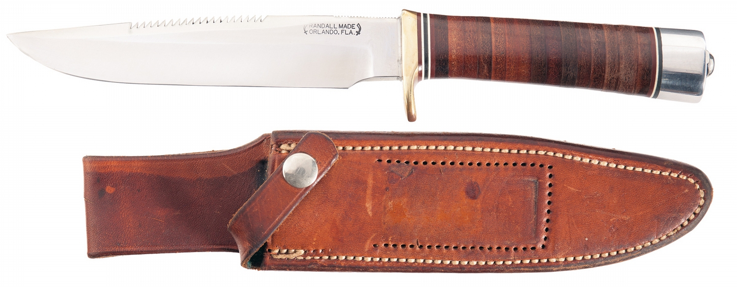 Special Order Randall Model 5-6 Camp & Trail Knife with Sheath