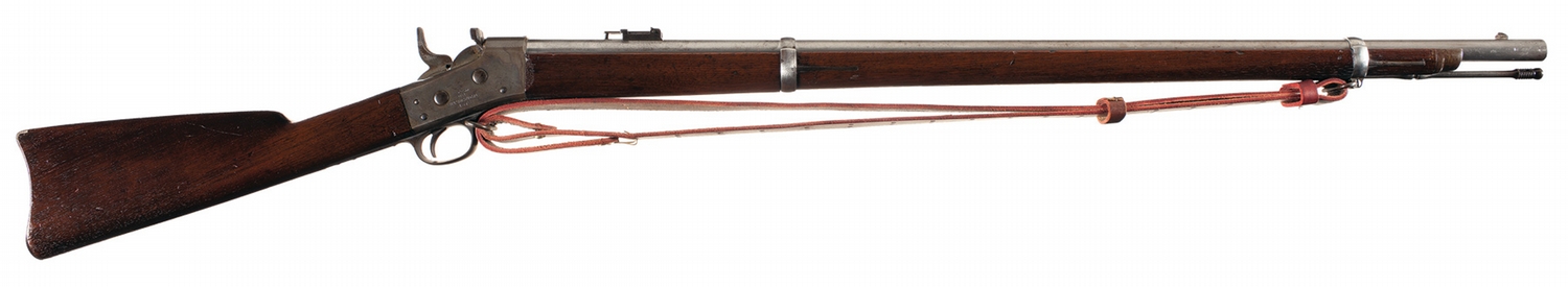 Excellent U.S. Springfield Armory Model 1871 Army Rolling Block Rifle