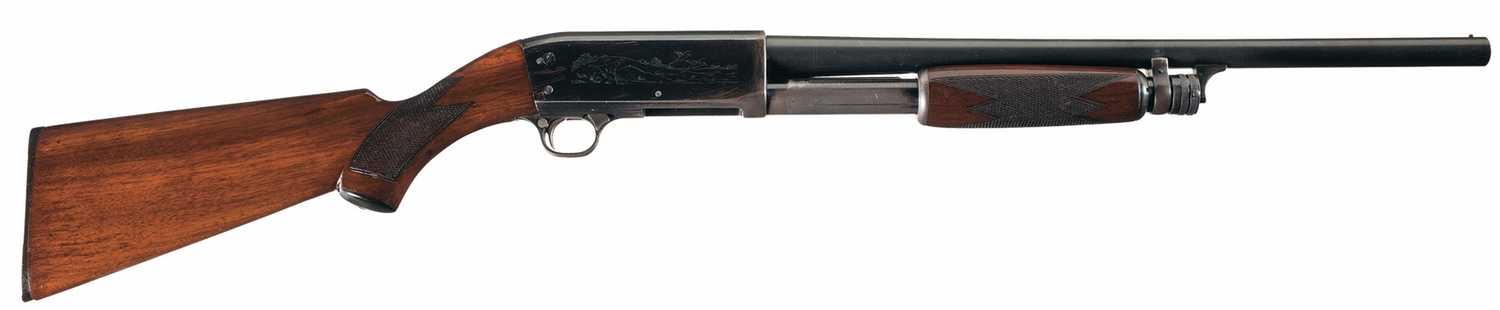 Scarce U.S. Ithaca Model 37 Military Slide Action Shotgun