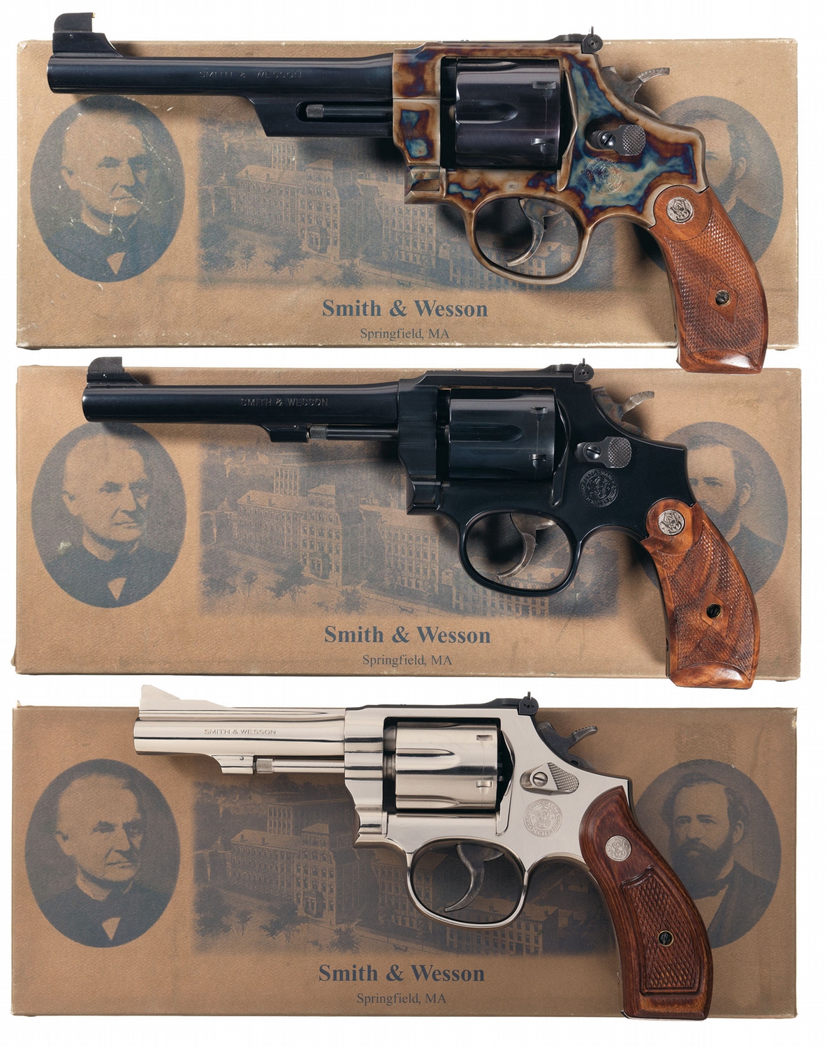 Three Boxed Smith & Wesson Heritage Series Revolvers -A) Smith & Wesson ...