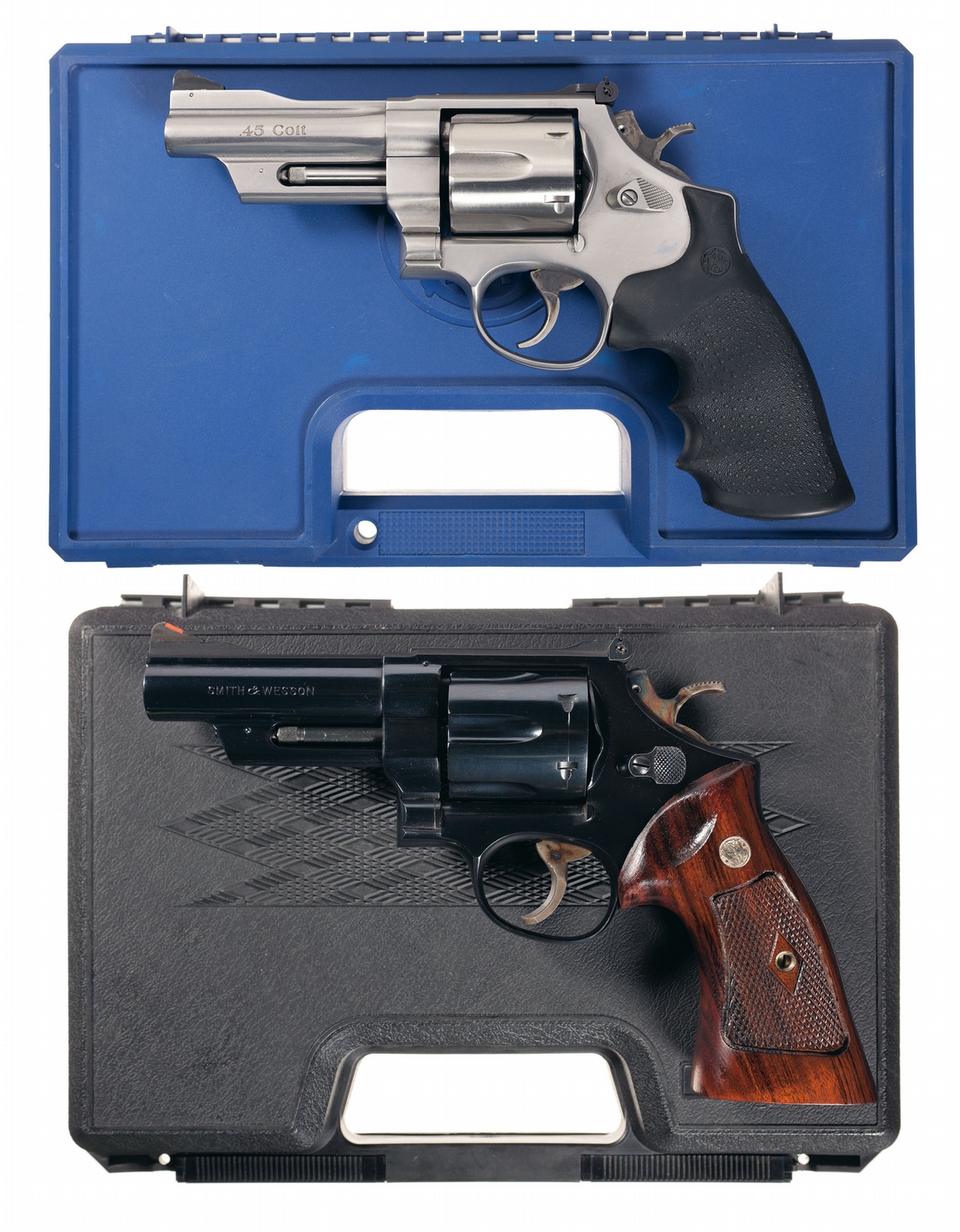 Two Smith & Wesson Double Action Revolvers -A) Smith & Wesson Model 625 ...