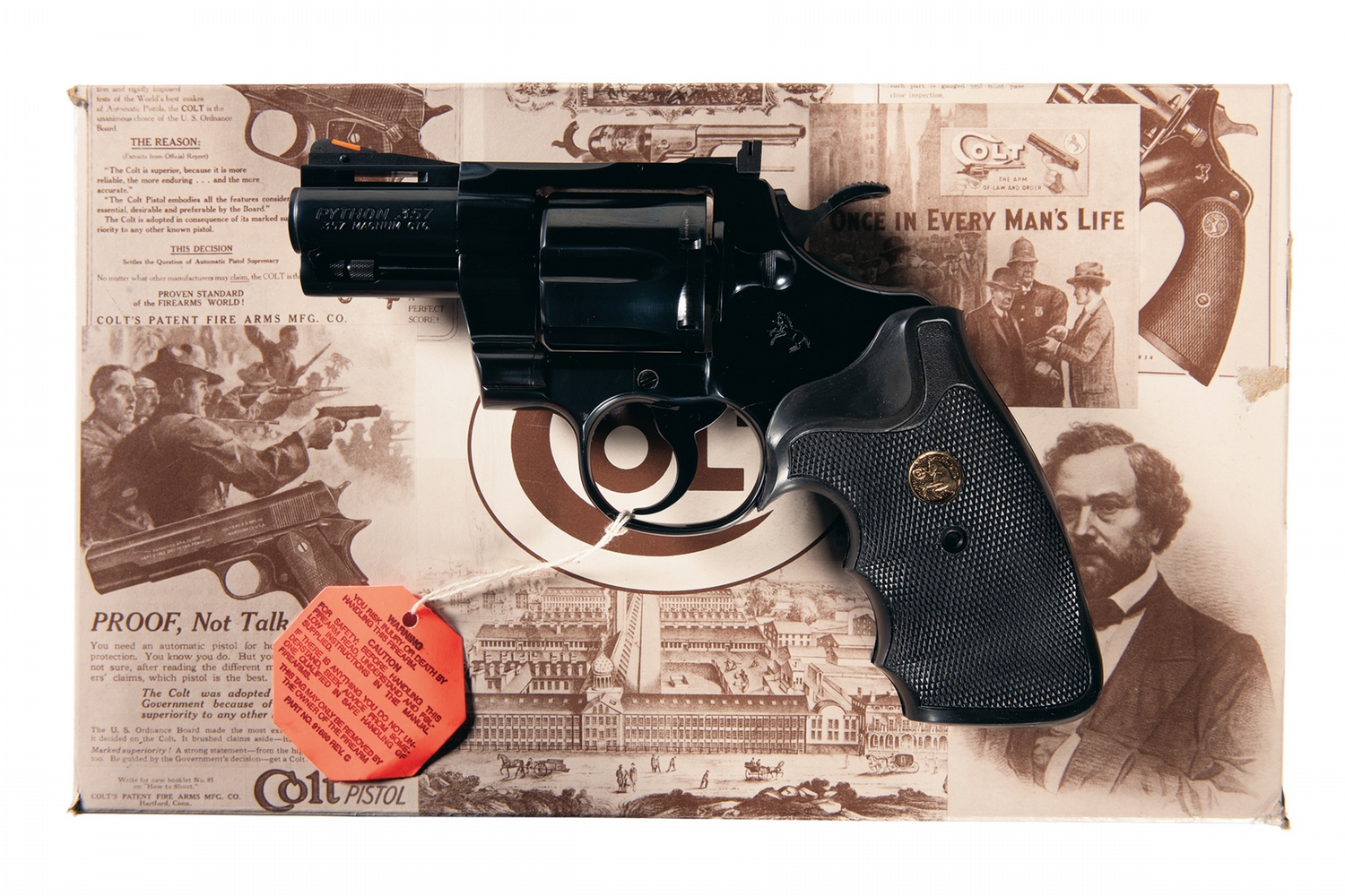 Colt Python Double Action Revolver with Desirable 2 1/2 Inch Barrel ...