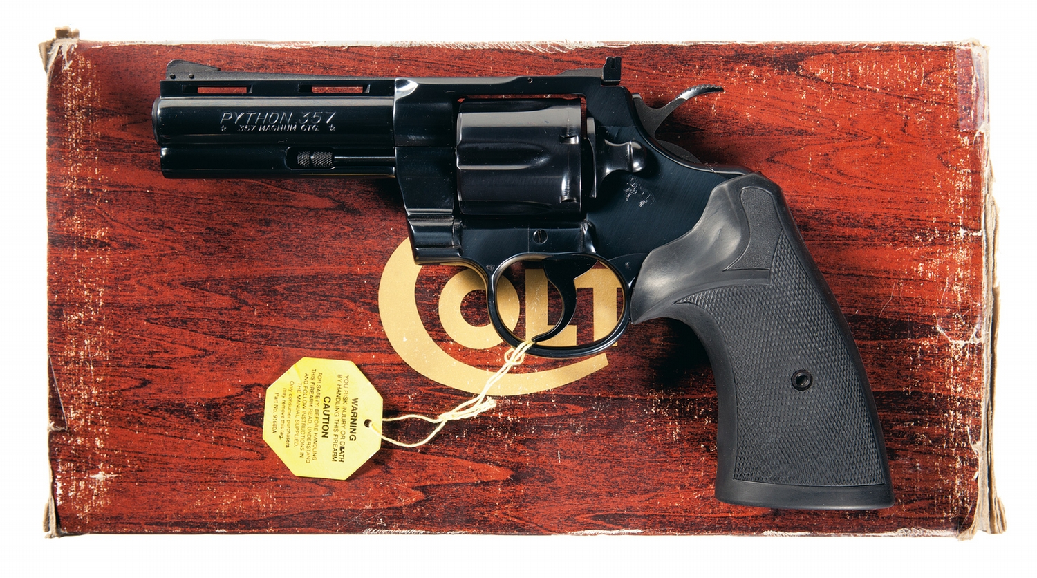 Colt Python Model Double Action Revolver with Box