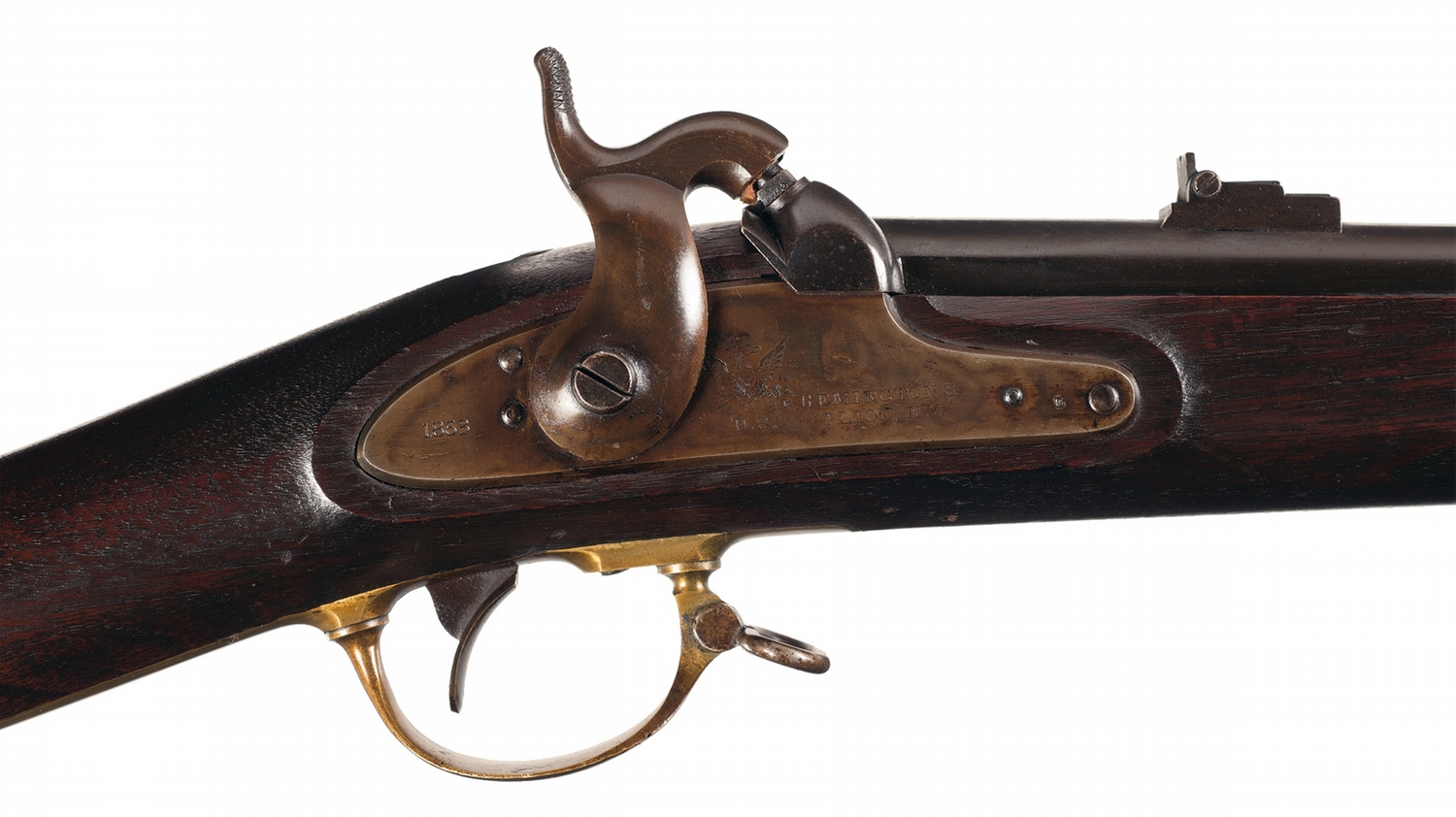 Excellent U.S. Remington Model 1863 Percussion Contract Rifle