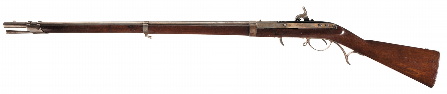 U.S. Hall/Harpers Ferry Model 1819 Hall Breech-Loading Percussion ...