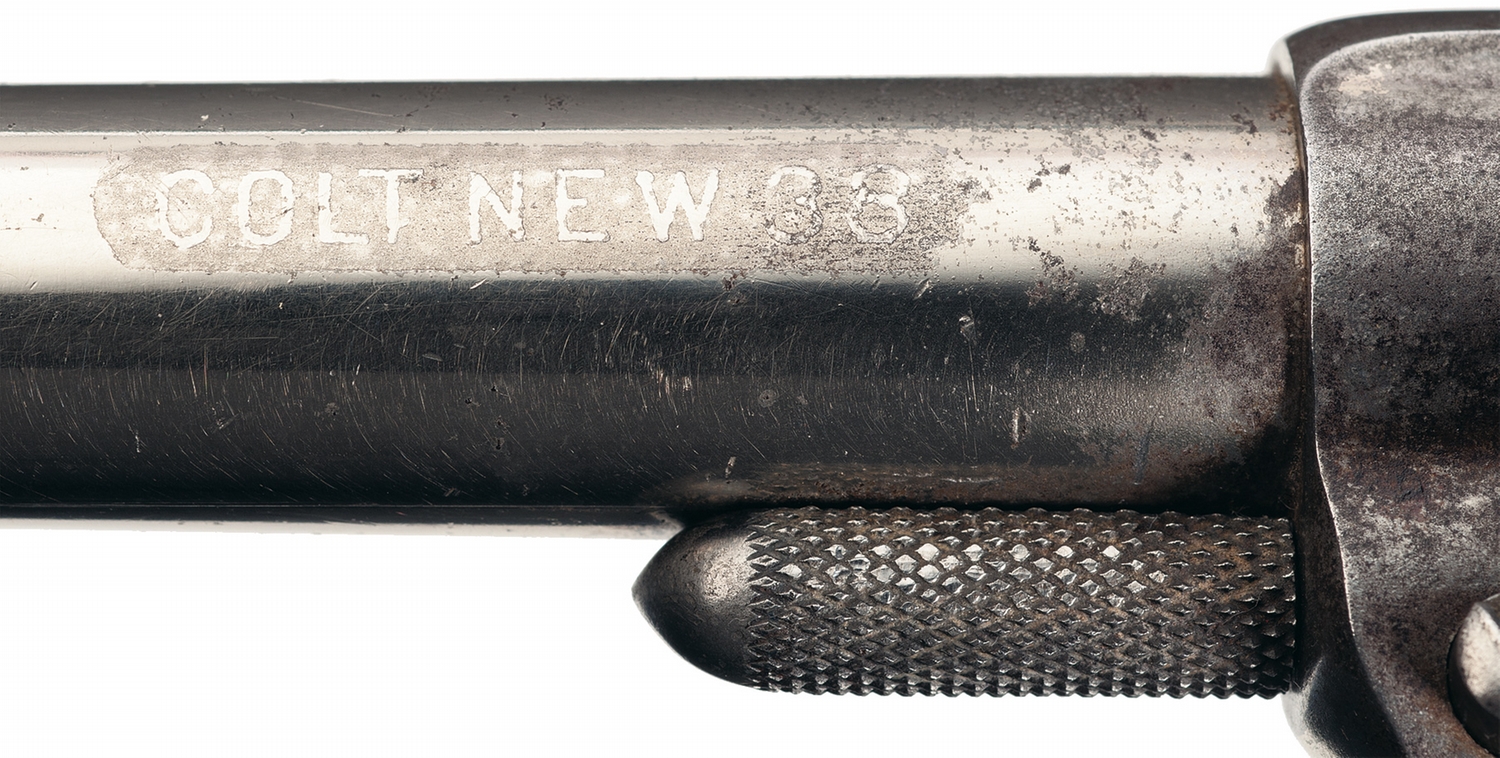Colt New Line 38 Caliber Revolver with Scarce 4 Inch Barrel