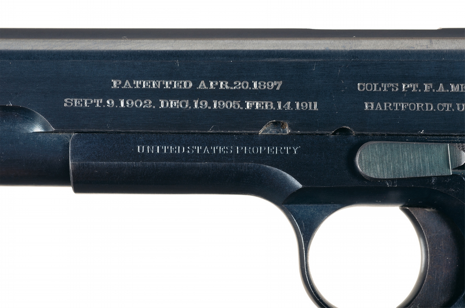 Magnificent General Officer's, 1912 Production U.S. Colt Model 1911 ...