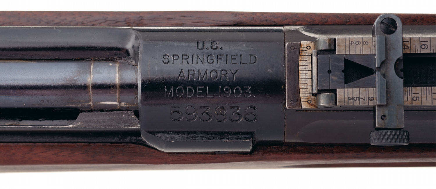 The Finest Known Identified U.S. Springfield Model 1903 Bolt Action ...