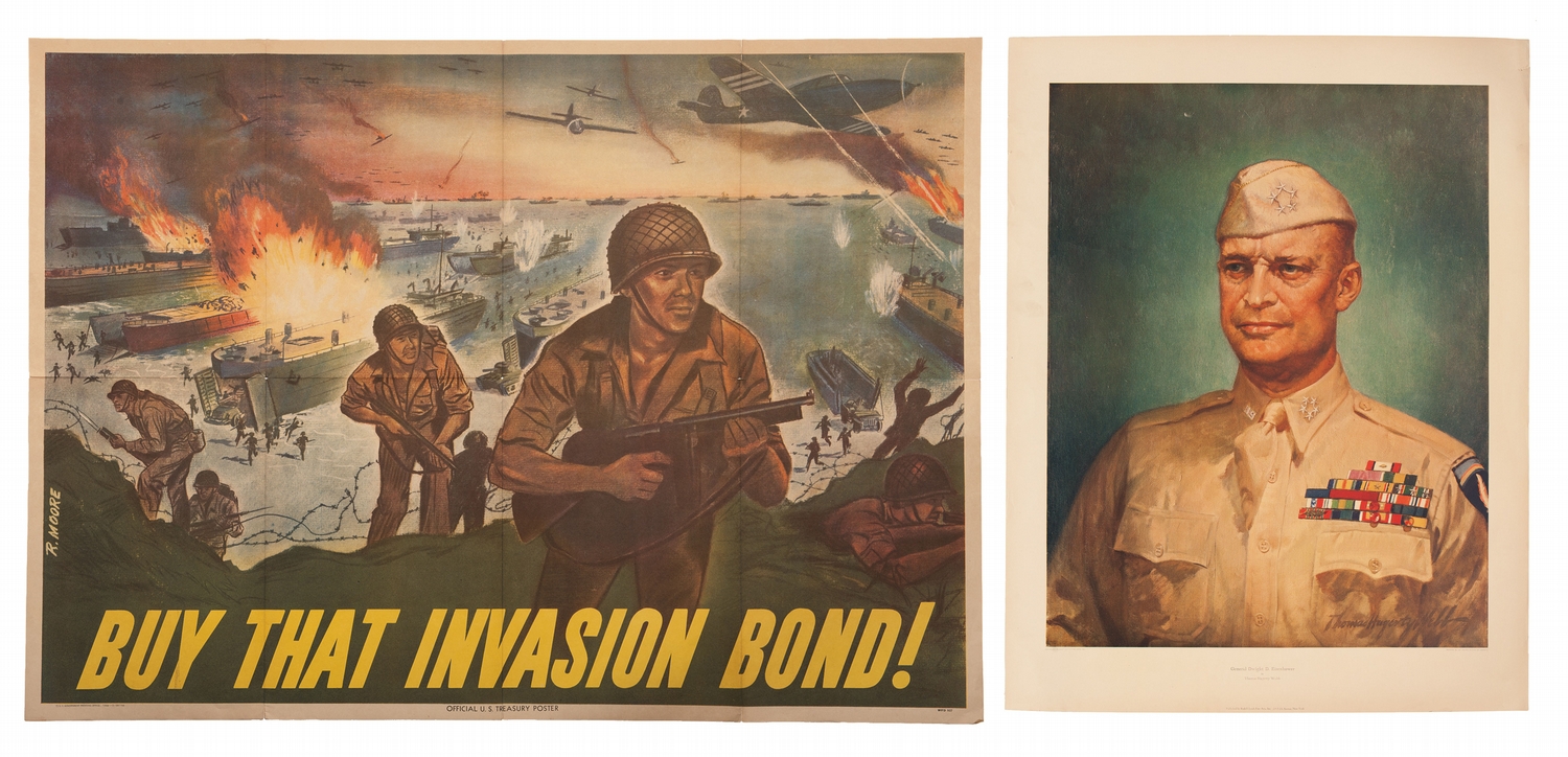Eisenhower and His Biggest Gamble of the War- The Normandy Invasion Posters
