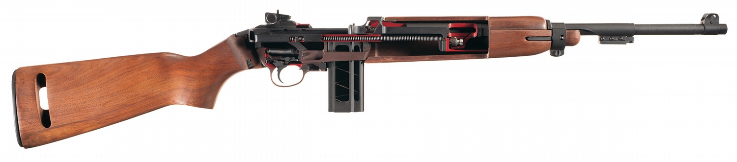 Copy of U.S. Inland M1 Carbine Cutaway Demonstrator