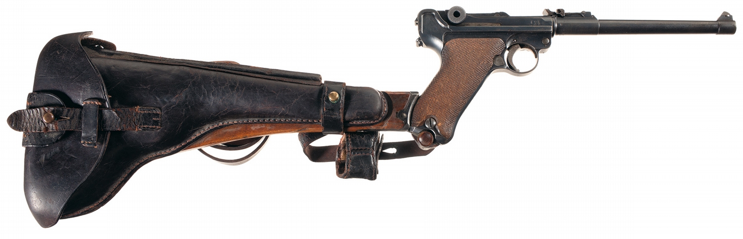 DWM 1917 Production Artillery Luger Rig with Holster and Stock