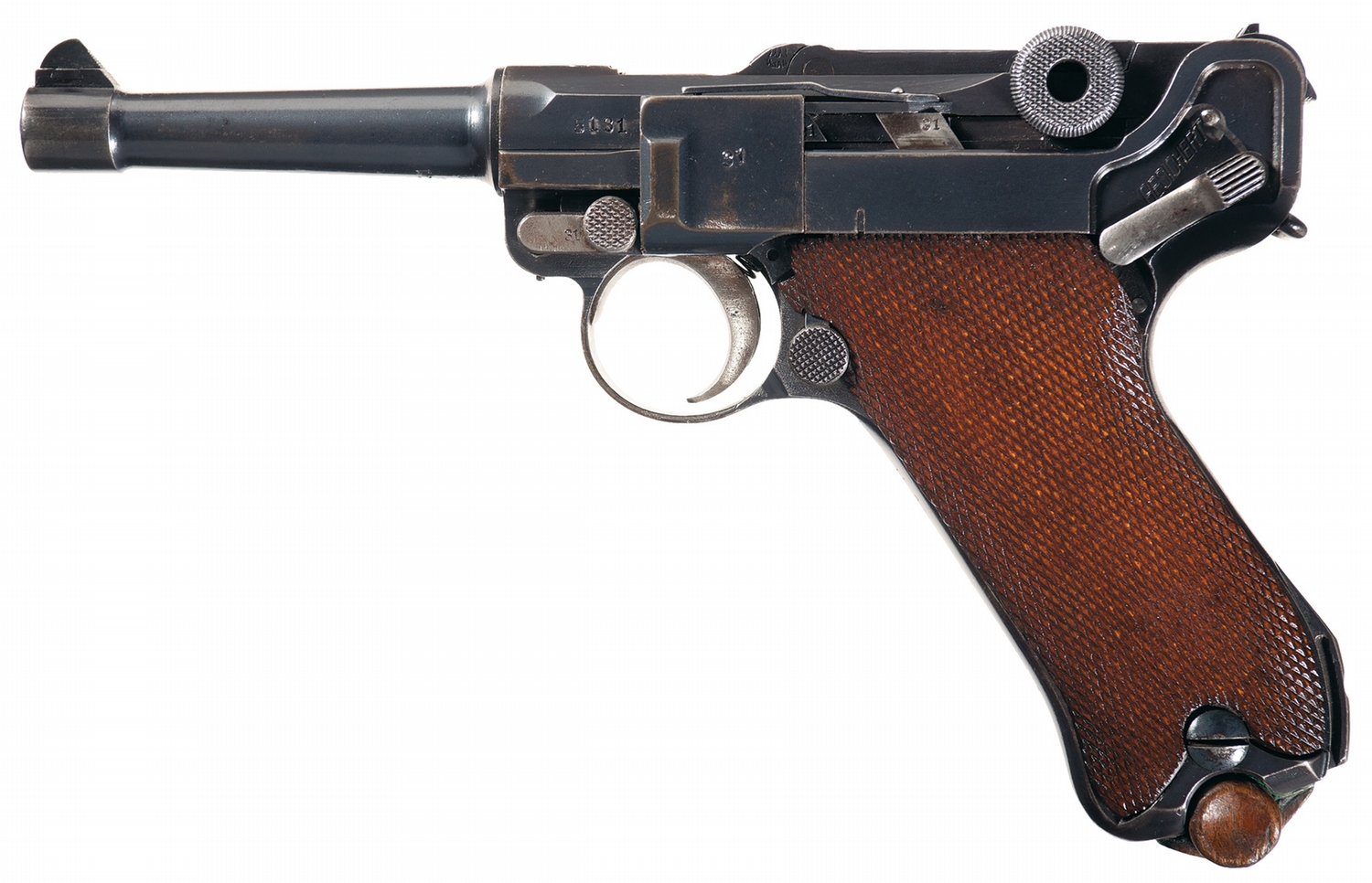 DWM 1921 Dated Police Rework Luger Pistol