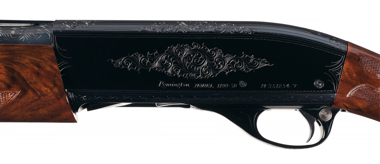 Unique Sequential Set of Four Remington Custom Shop Model 1100-SD Skeet ...