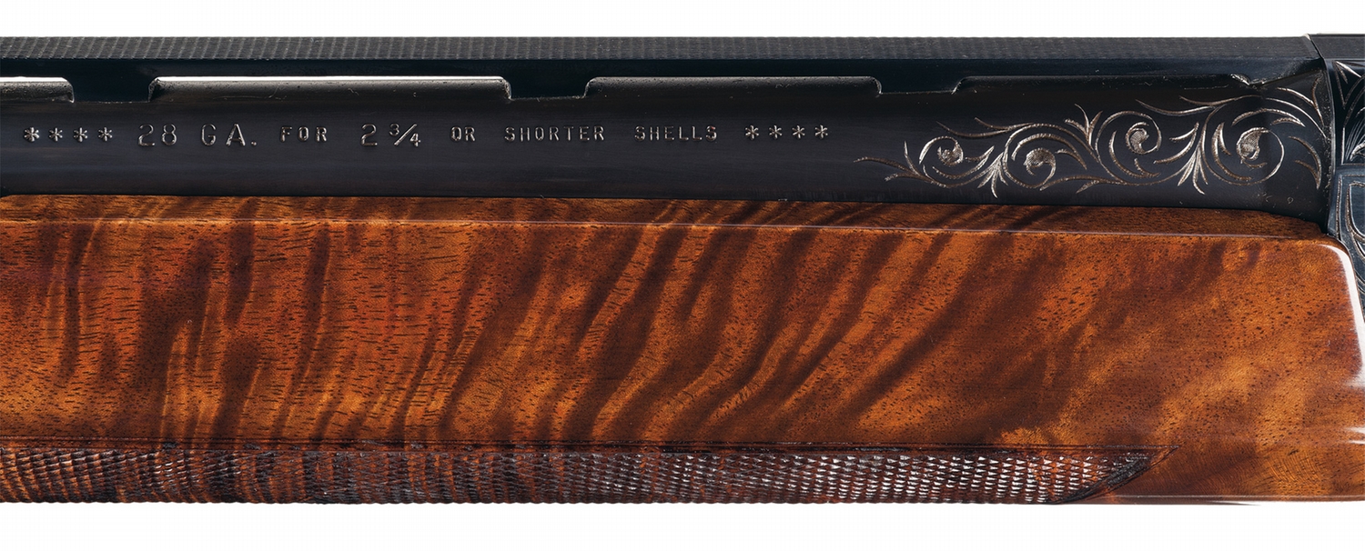 Unique Sequential Set of Four Remington Custom Shop Model 1100-SD Skeet ...