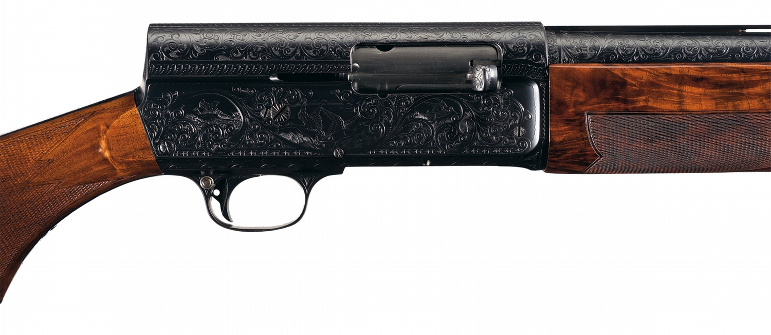 Spectacular Remington Factory Custom Shop Master Engraved Model 11F ...