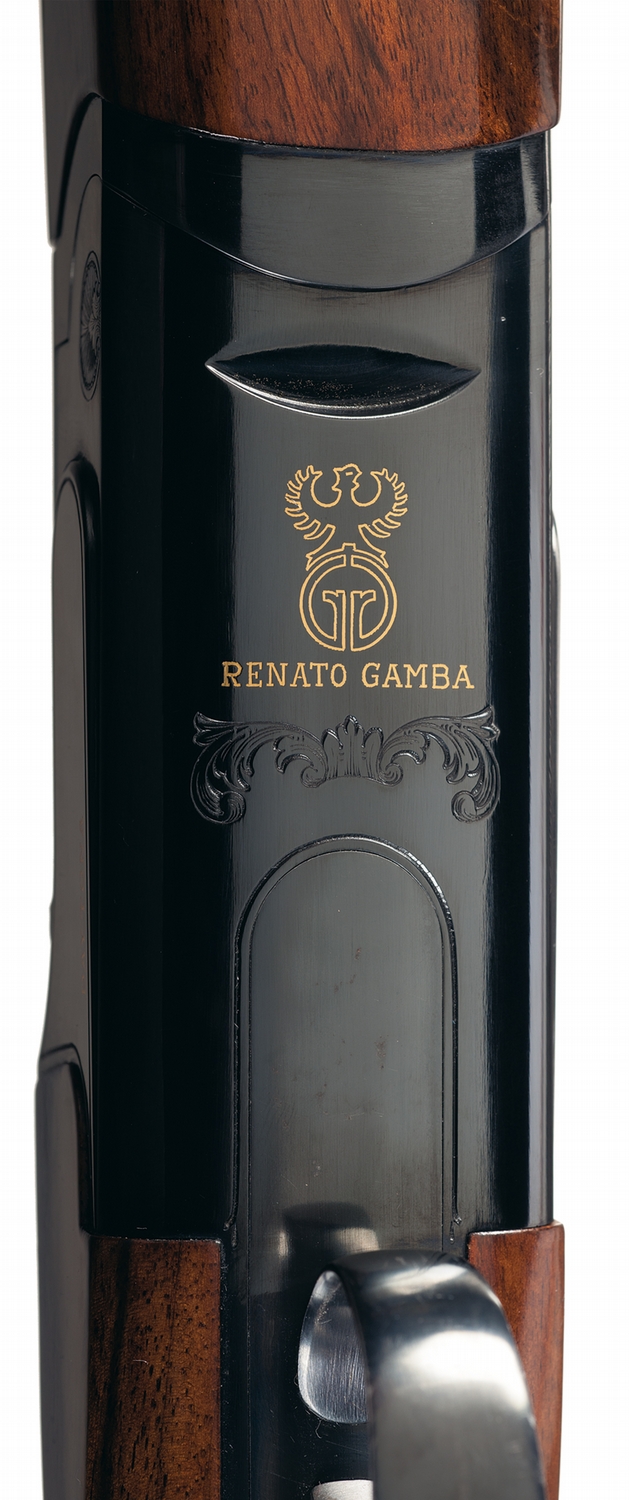Renato Gamba Daytona Model Trap O/U Box Lock Shotgun with Extra Barrel ...