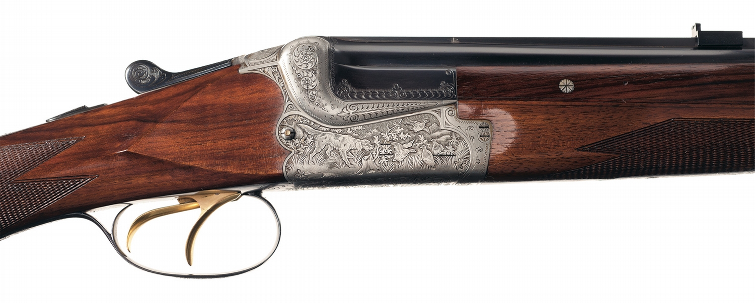 Engraved Merkel Over and Under 20 Gauge Shotgun