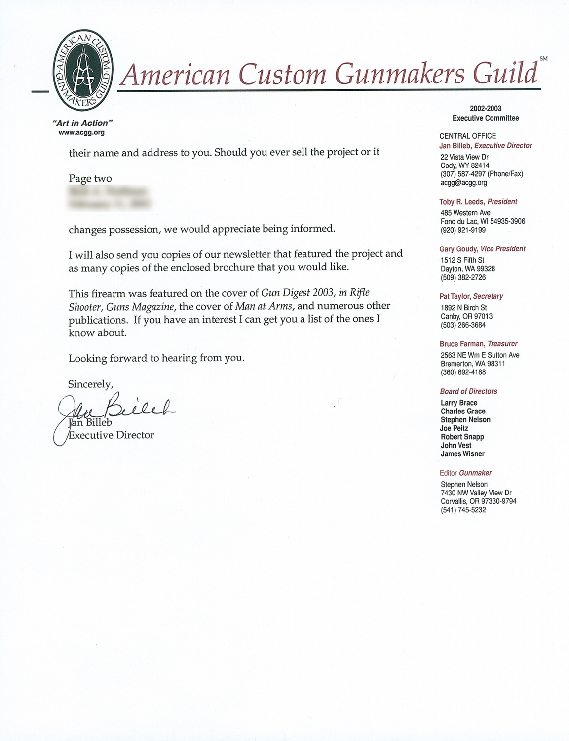 Elaborate American Custom Gun Makers Guild 100th Anniversary ...