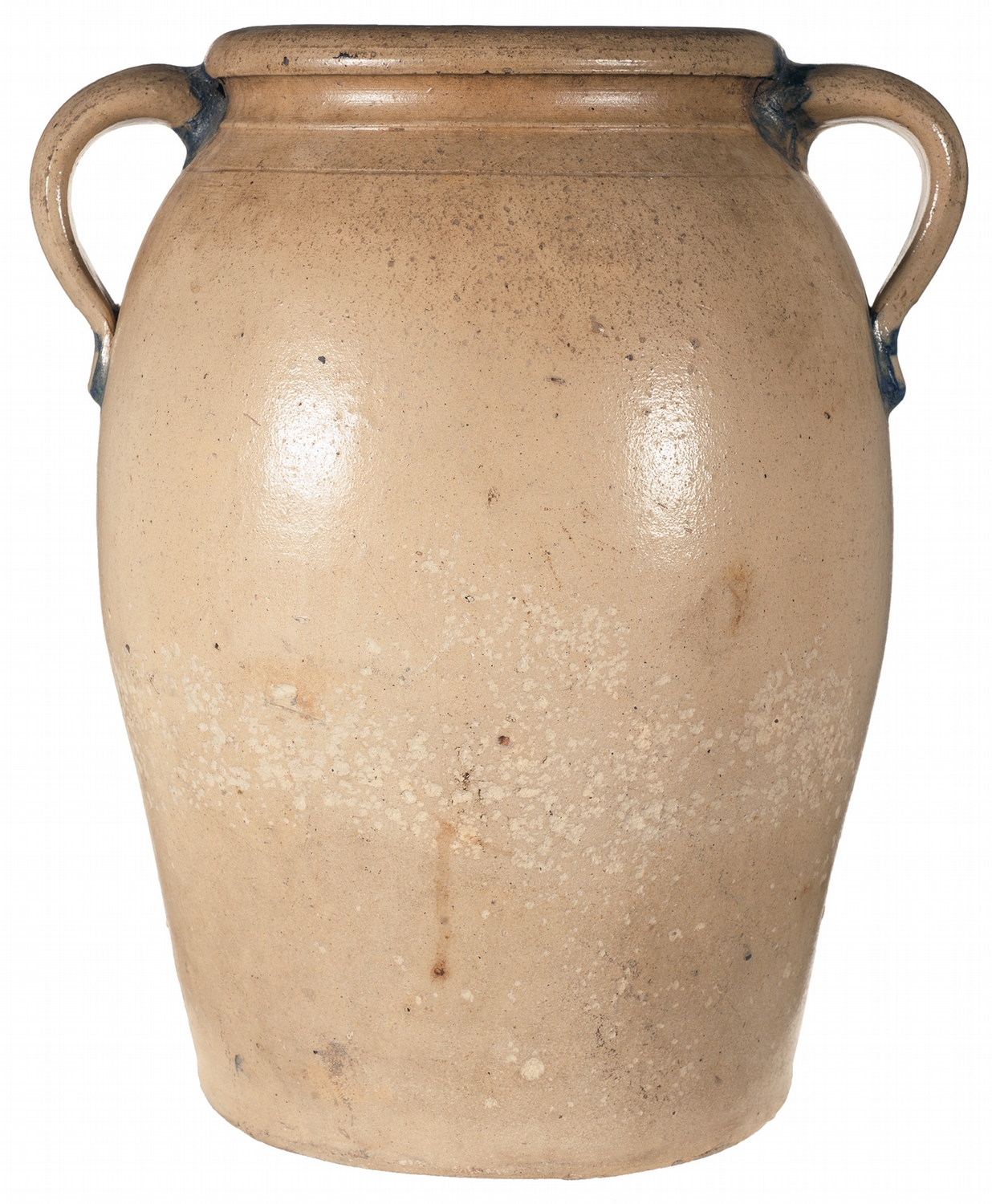 Stunning Midwestern Decorated Stoneware Five Gallon Cream Jar