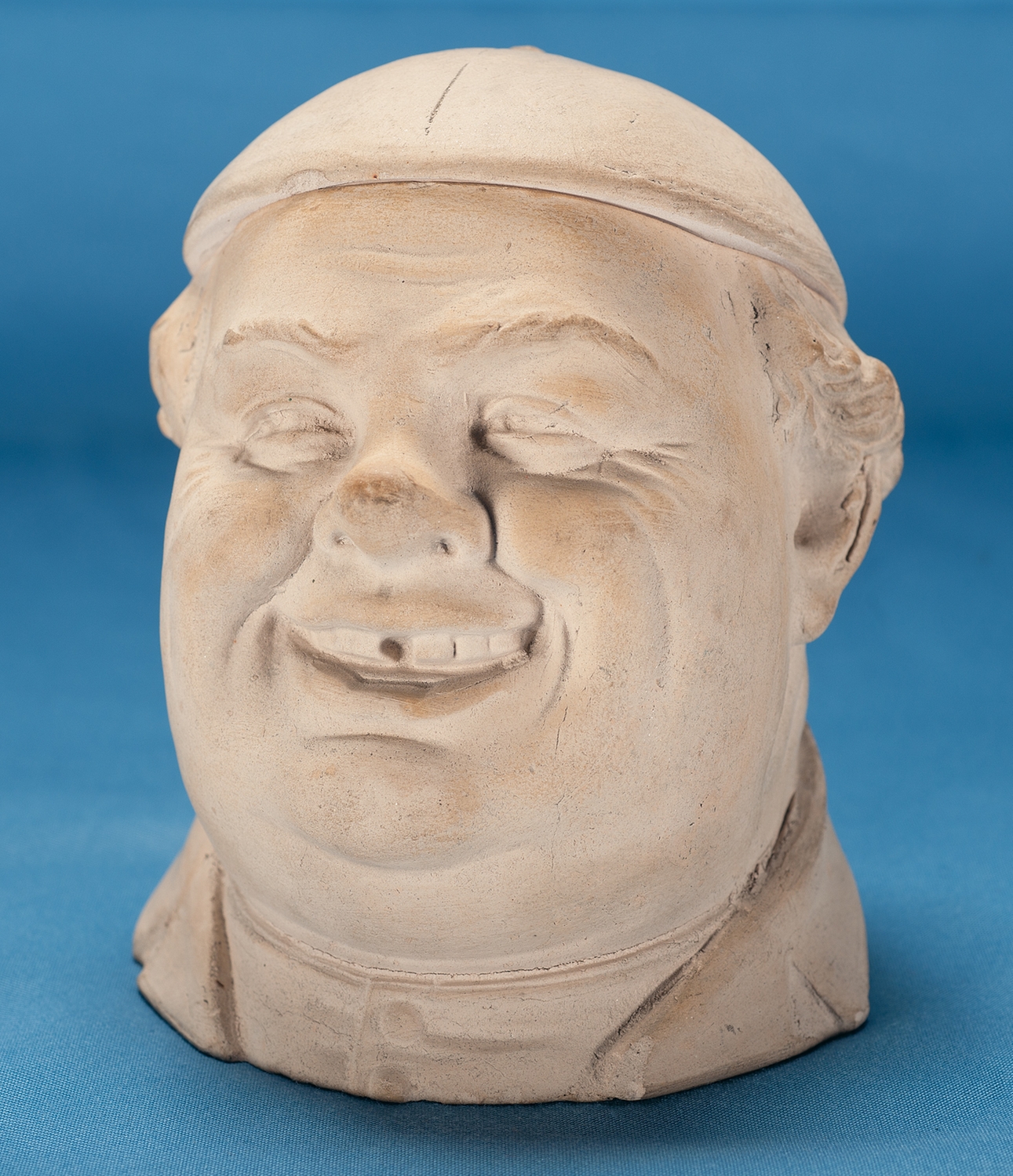 Extremely Rare Monk Figural Humidor, Marked Monmouth Pottery Company ...