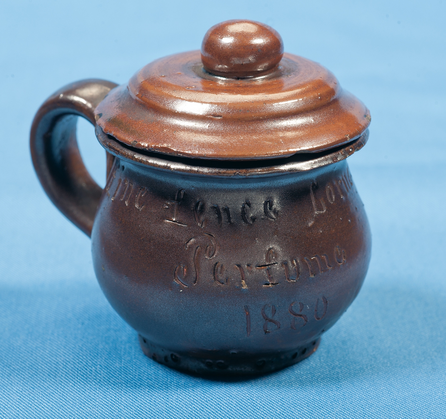 Miniature Stoneware Chamber Pot with Lid, Made by Anna Pottery, Anna ...