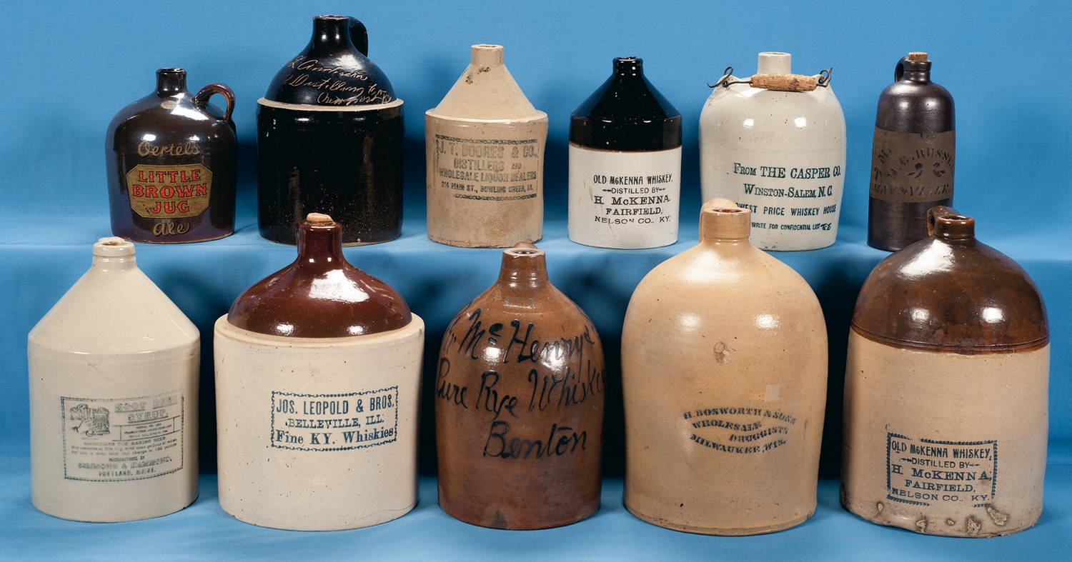 Collection of Eleven Advertising Jugs
