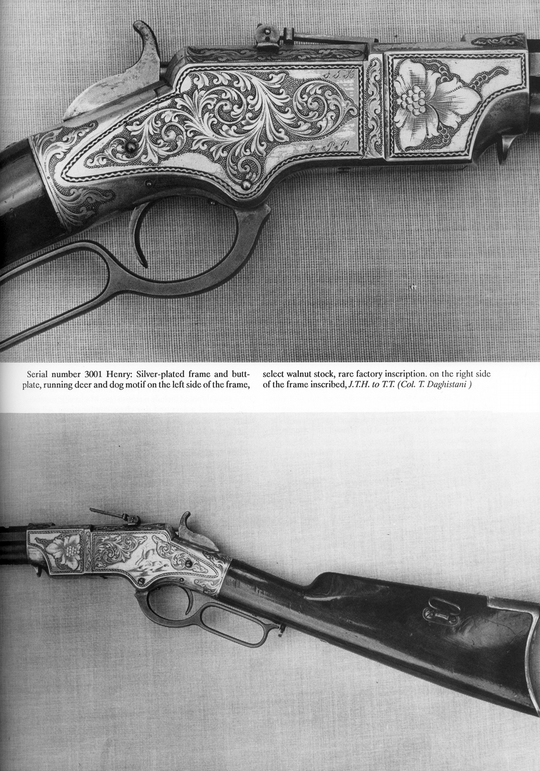 Magnificent Deluxe Factory Engraved, New Haven Arms Henry Lever Action ...