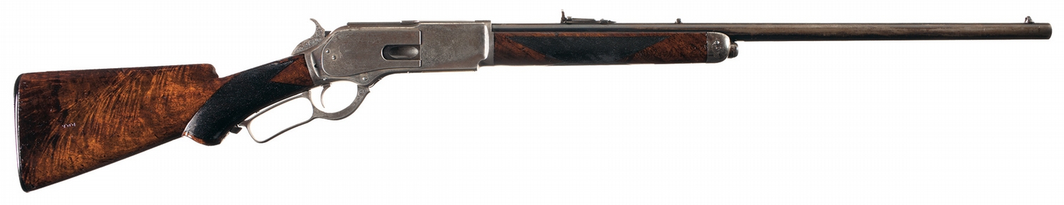 Deluxe Special Order Winchester Model 1876 Lever Action 50 Express ...