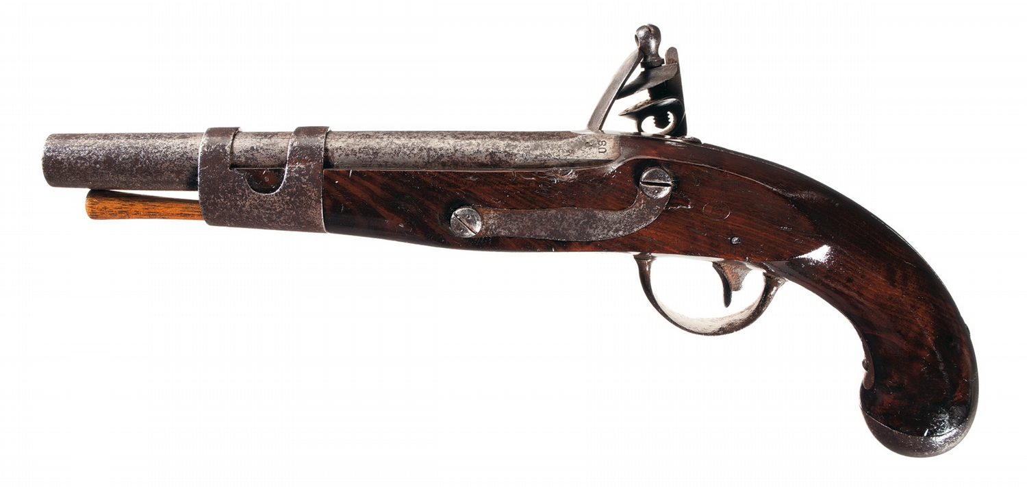 Scarce U.S. North Model 1813 Flintlock Army Pistol