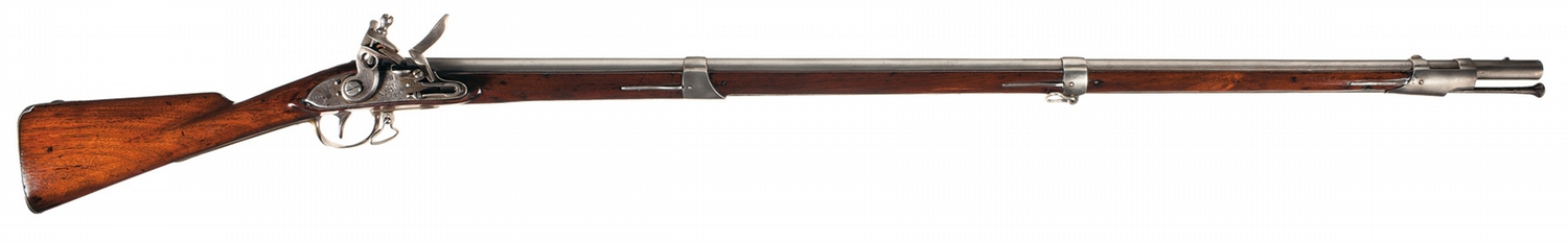 War of 1812 Era Springfield Model 1795 Flintlock Musket Dated 1809