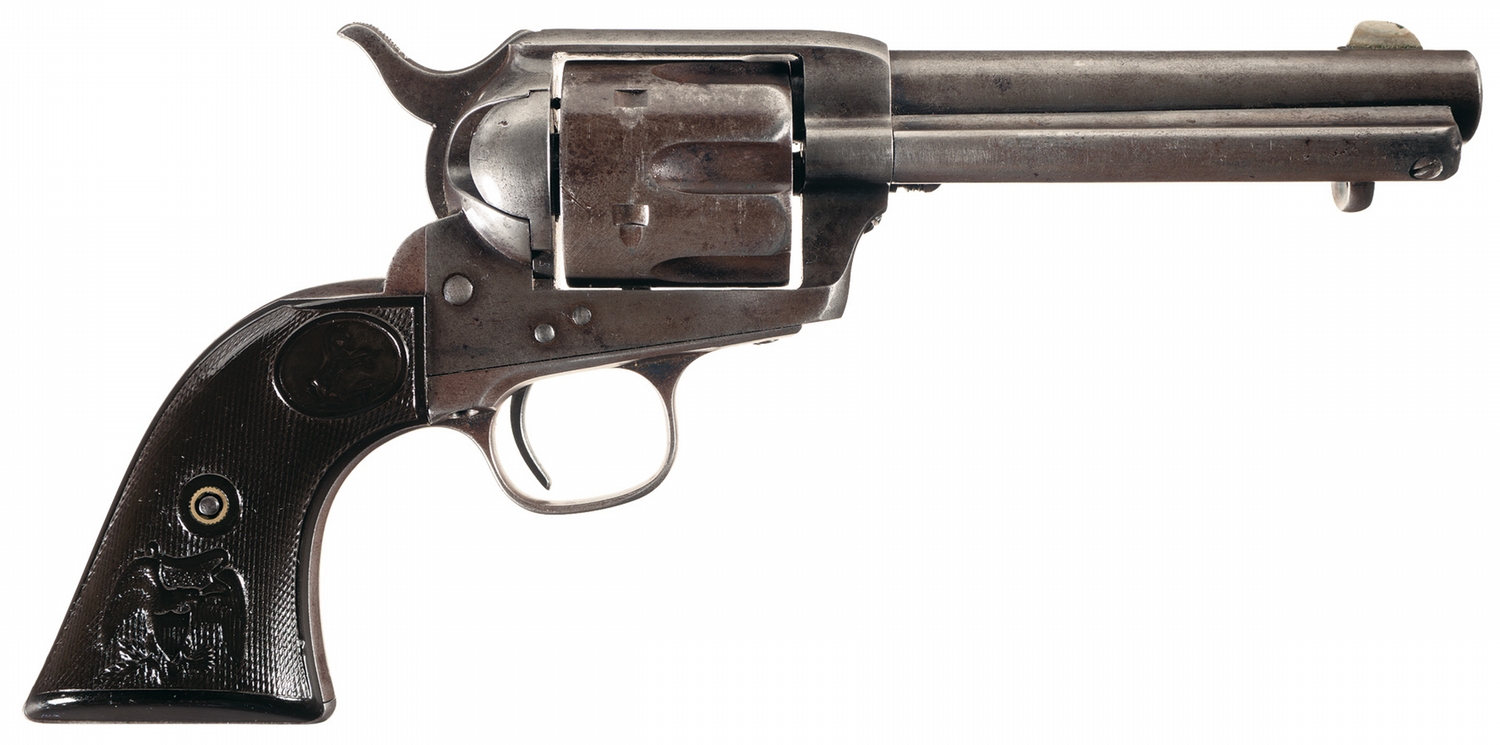 Extremely Rare Historic "Tombstone" Colt Single Action Army Revolver ...