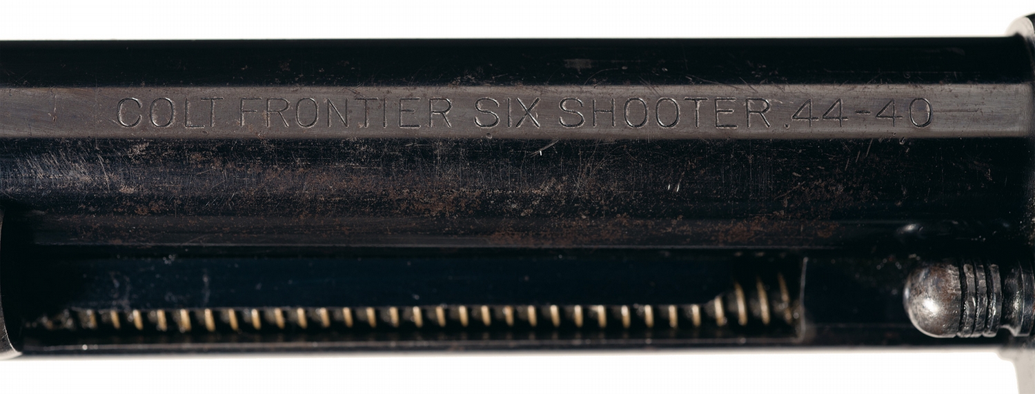 Colt Model 1878 Frontier Six Shooter Double Action Revolver with Custom ...