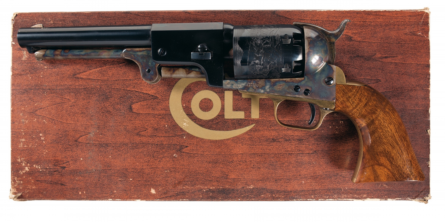 Colt Third Model Dragoon Second Generation Percussion Revolver with Box