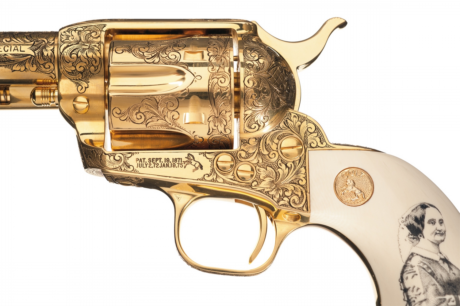 Excellent Gold Plated Denise Thirion Signed Factory Master Engraved ...