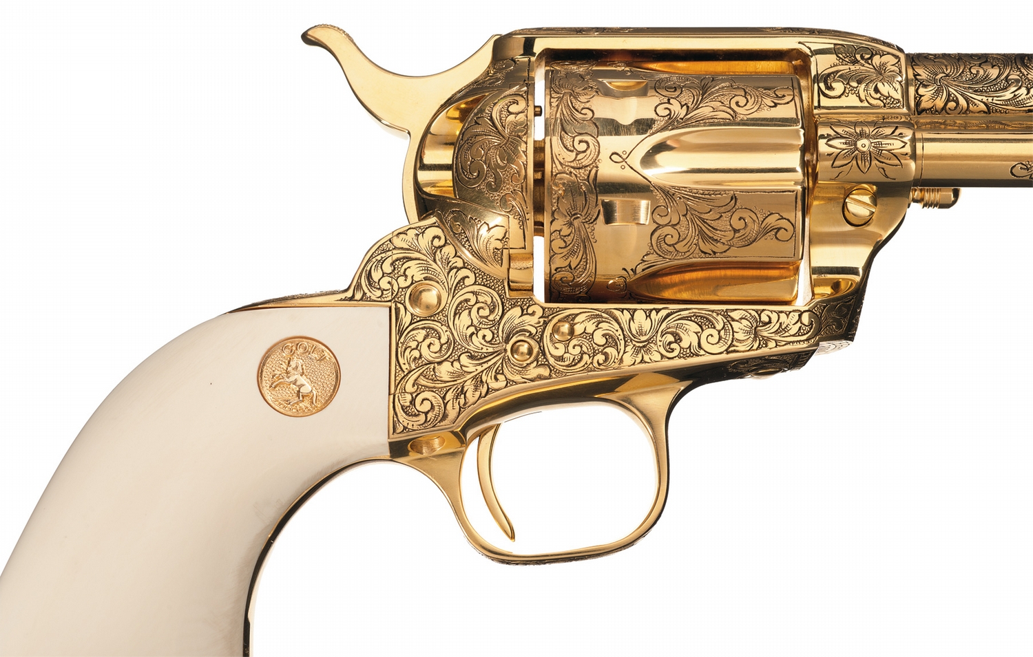 Excellent Gold Plated Denise Thirion Signed Factory Master Engraved ...