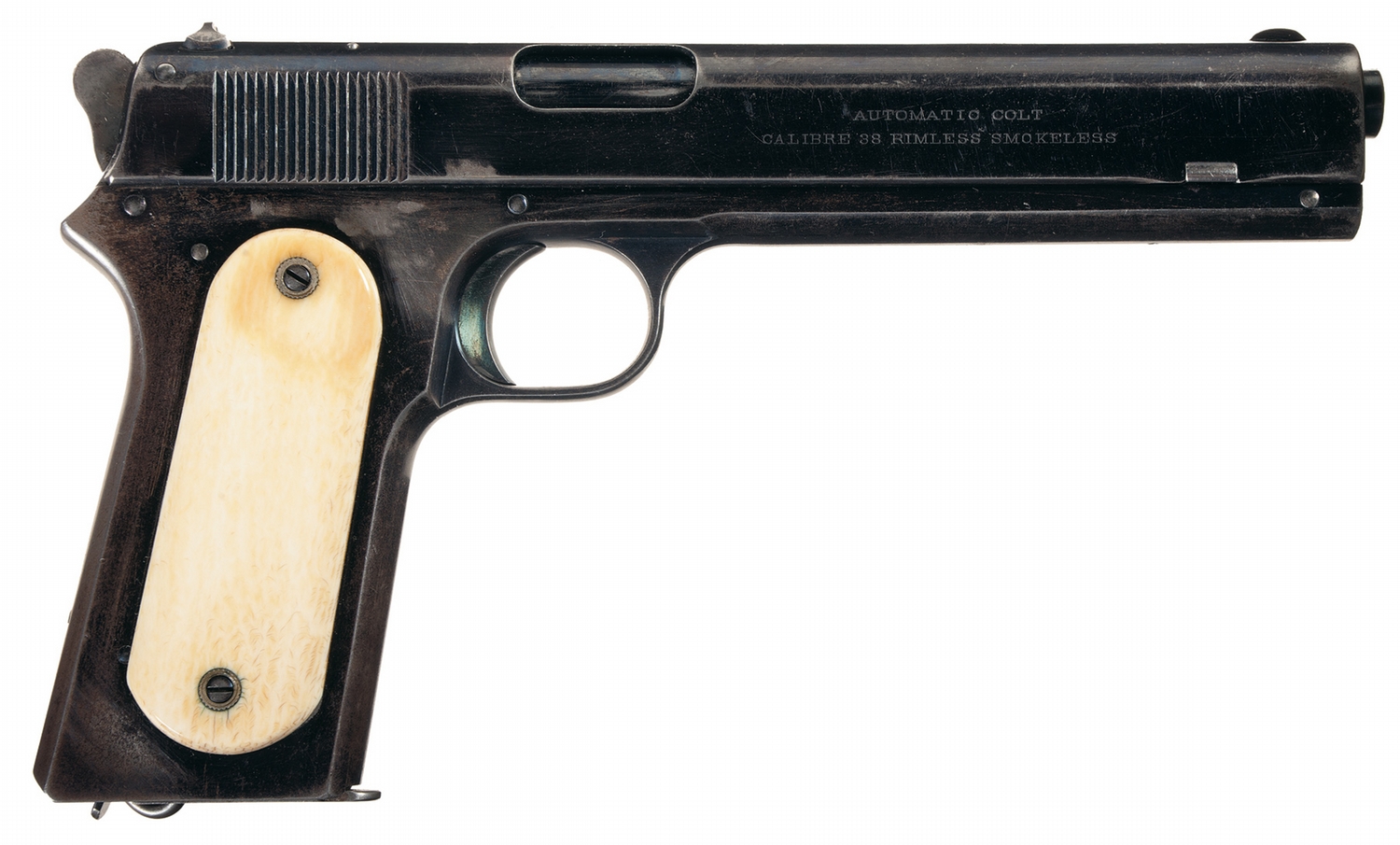 Historic J.W. Pinkerton Jr. Inscribed Colt Military 1902 Semi-Automatic ...